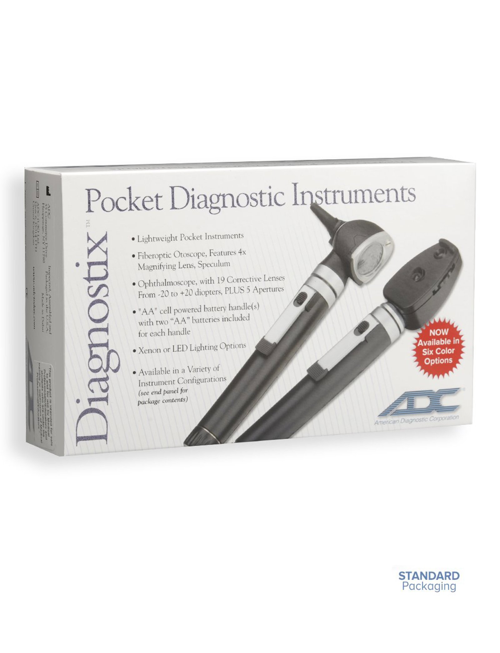 ADC Otoscope & Ophthalmoscope - Pocket - Fibreoptic | Pharmaco Medical ...